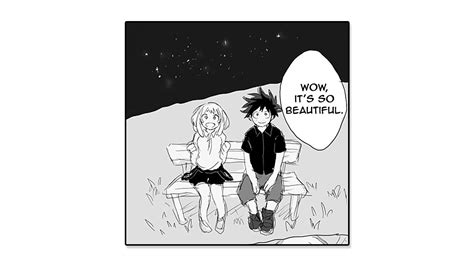 Izuku Midoriya Deku X Ochako Uraraka Mini Doujinshi Floating Youtube