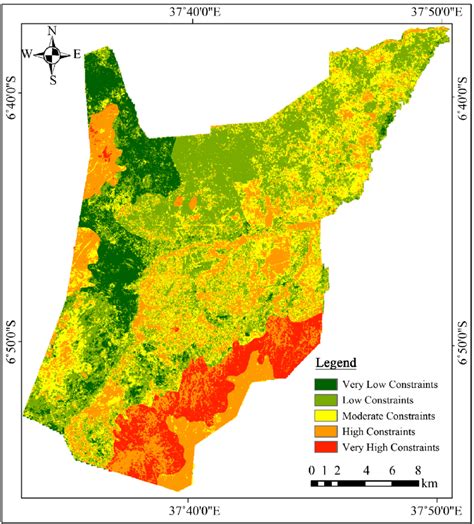 Total Land Constraints Kumar Et Al 2012 Download Scientific Diagram