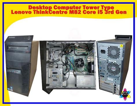 Desktop Computer Tower Type Lenovo Thinkcentre M Core I Rd Gen No Ram No Hdd Preloved