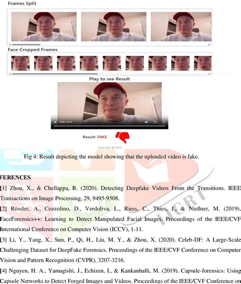 figure 4 from hybrid resnet cnn lstm for deepfake video detection