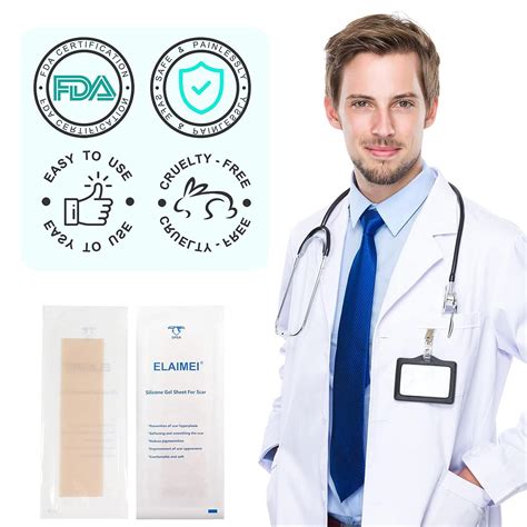 Silicone Scar Sheets Professional Tape For Surgical Scars C Section