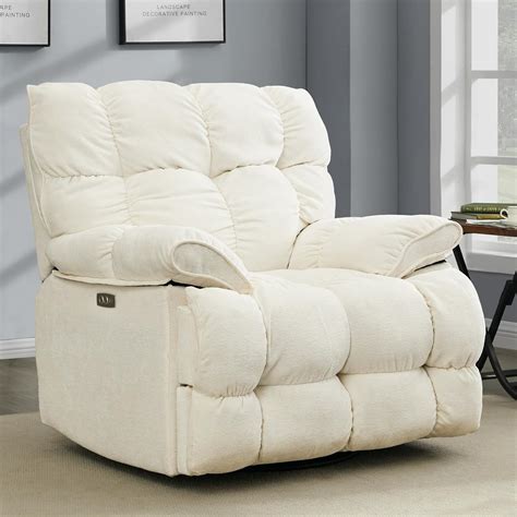 Pationate Oversized Rocker Recliner Chairpower Swivel