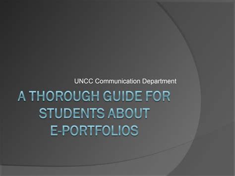 Class 10 Portfolio Pptx