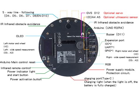 Yfrobot Valon I V30 Robot For Arduino And Without Arduino Uno Mainboa