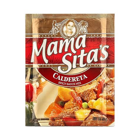 Mama Sitas Caldereta Spicy Sauce Mix 50g Fast Nz Wide Delivery Barrio