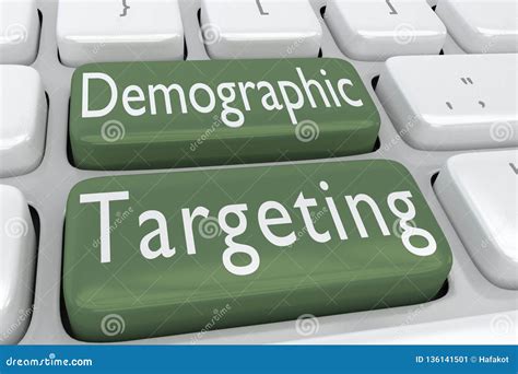 Demographic Targeting Concept Stock Illustration Illustration Of Audience Gathering 136141501