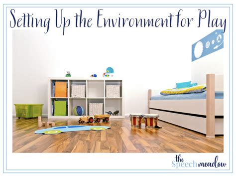 Setting Up The Environment For Play The Speech Meadow