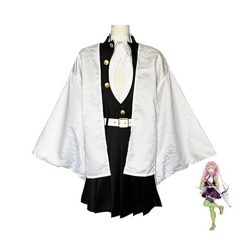 2026 Mitsuri Kanroji Cosplay Costume Demon Slayer Hashira Outfit