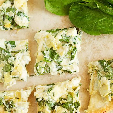 Artichoke Spinach Dip Stuffed Flatbread Ilonas Passion