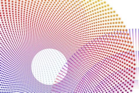 Premium Vector Abstract Spiral Rainbow Design Element On White Background Of Twist Lines