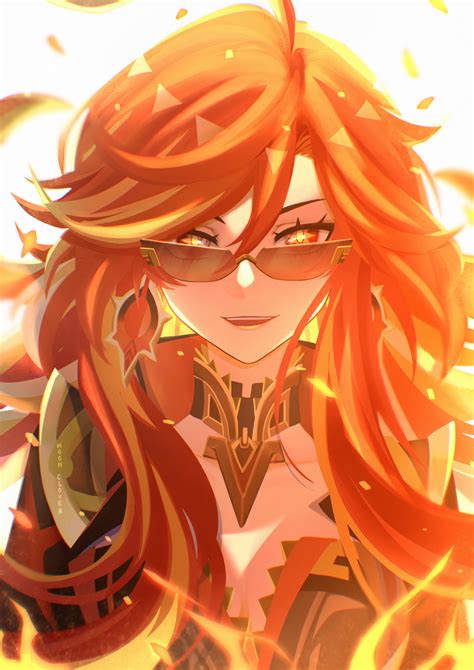 Mavuika Genshin Impact Drawn By Moonieclover Danbooru
