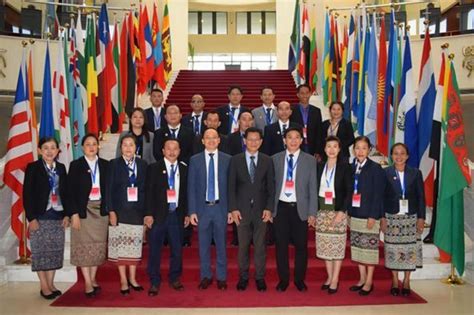 ພິທີເປີດຊຸດເຝິກອົບຮົມວຽກງານແນວໂຮມ ຢູ່ ສປ ຈີນ