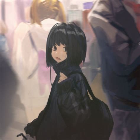 Pin Oleh Di Anime Gambar Profil Gadis Animasi Anime Gadis Cantik