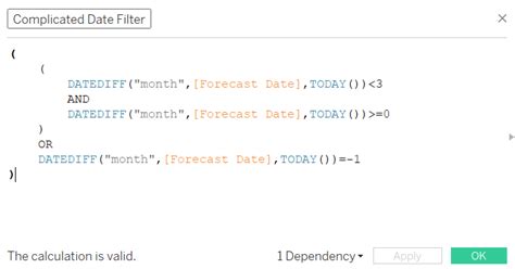 Complex Relative Date Filters In Tableau The Data School