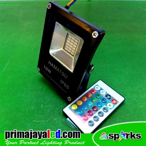 Lampu Sorot Rgb Led Watt Prima Jaya Led