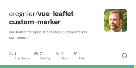 Github Eregniervue Leaflet Custom Marker Vue Leaflet For Open Street Map Custom Marker Component