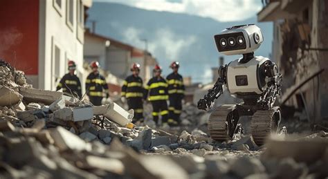Robots With Advanced Sensors And Cameras Assist In Finding Survivors And Supporting Rescue