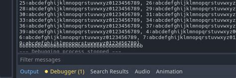 Long Lines Are Stacked In Editor Output · Issue 55004 · Godotenginegodot · Github