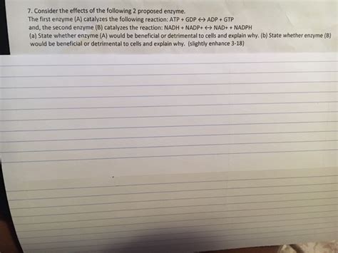 Solved Consider The Effects Of The Following 2 Proposed