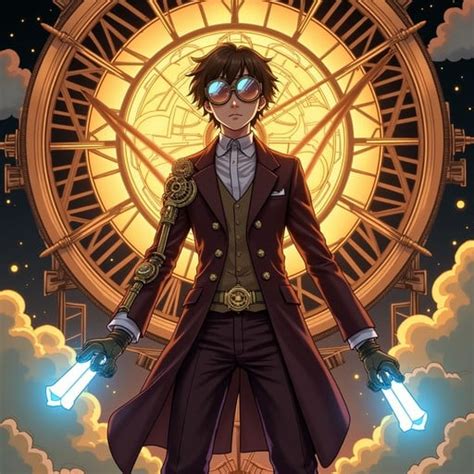 Free Clockwork Anime Hero Photo Steampunk Anime Clockwork Download At Stockcake