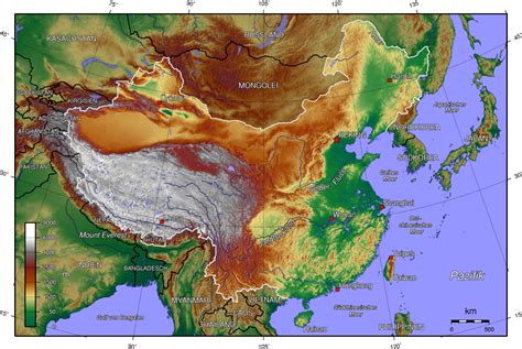 Topographic Map Of China Ancient China Culture Hongshan