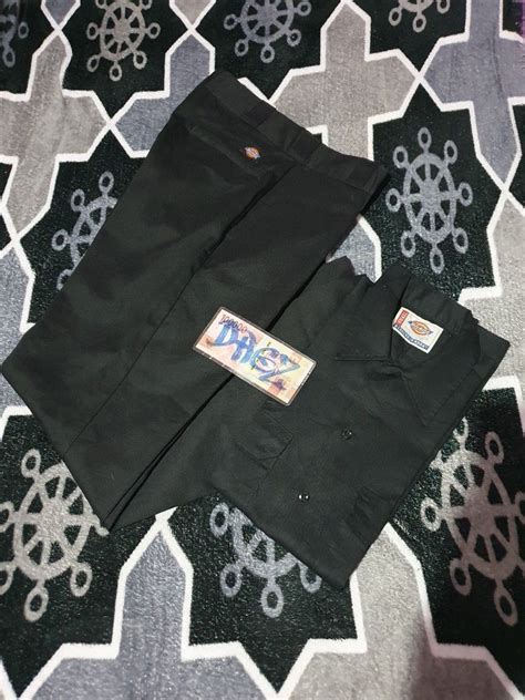 Dickies All Black Set Mens Fashion Tops And Sets Sets And Coordinates On Carousell