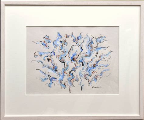 難波田龍起 作品 水彩画 額 紺綬褒章受章 文化功労者 抽象画 売買されたオークション情報yahooの商品情報をアーカイブ公開