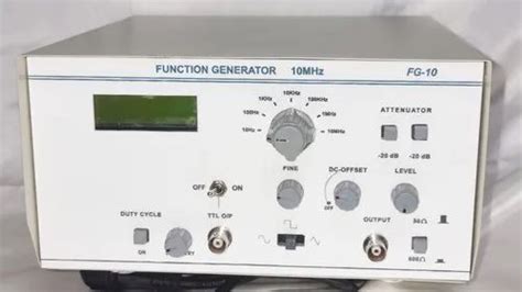 0 1 Hz To 10 Mhz Function Generator For Laboratory At Best Price In Ambala