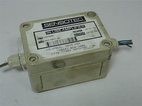 Honeywell Sensotec 060 6827 04 In Line Transducer Amplifier Uk Electronics And Photo