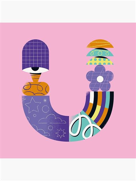 Modular Semi Abstract And Colorful Composition Poster For Sale By