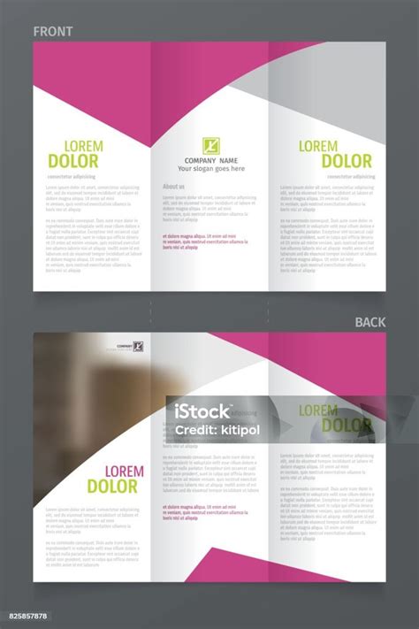 추상적인 사업 브로셔 템플릿 플라이어 연례 보고서 또는 A4 크기에서 책 표지 레이아웃 3단 브로슈어에 대한 스톡 벡터 아트 및 기타 이미지 3단 브로슈어 모던 양식