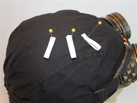 Assembling The Headpiece Neopixel Cyber Falls Wig Adafruit Learning System