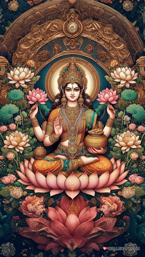 Goddess Laxmi Ai 4k Hd Wallpaper Mobile Background