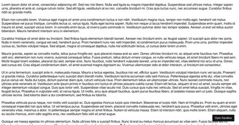 Progress Bar On Scroll Codesandbox