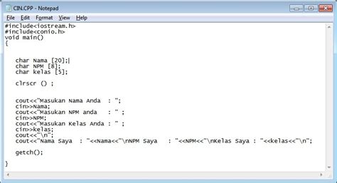 Iinput Dan Output Dalam C Io Mrdark Wizard