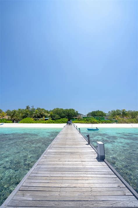 경치 좋은 전망 경치가 좋은 고요한 관광 레저 리조트 맑은 물 모래 모험 목가적인 목적지 목조 몰디브 물 바다 바다 경치 보드워크 부두 섬