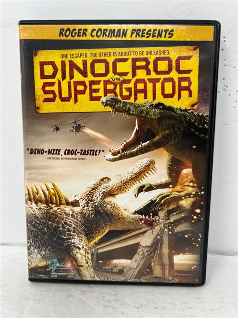 Dinocroc Vs Supergator Dvd Horror Good Condition Wheelers N
