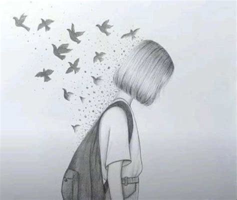 40 عکس نقاشی دخترانه جدید، ساده، زیبا، فانتزی و آسان برای پروفایل