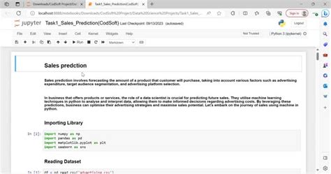 Data Science Internship By Codsoft Ayush Pal Posted On The Topic
