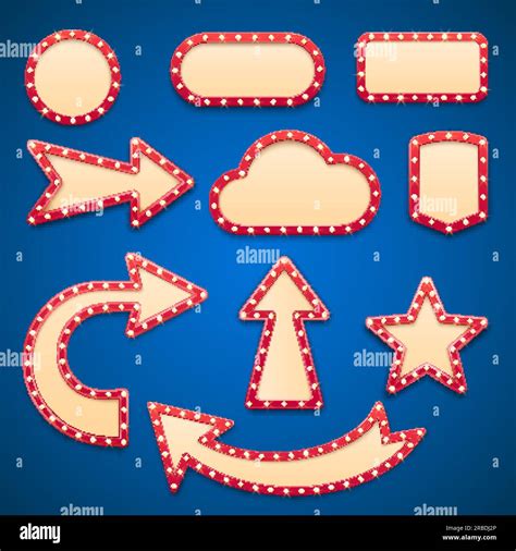 Red Arrows Circus Stock Vector Images Alamy