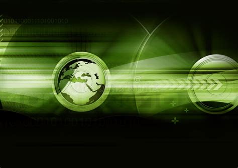 Binary Tech Background Stock Illustration Illustration Of Binary 5726894