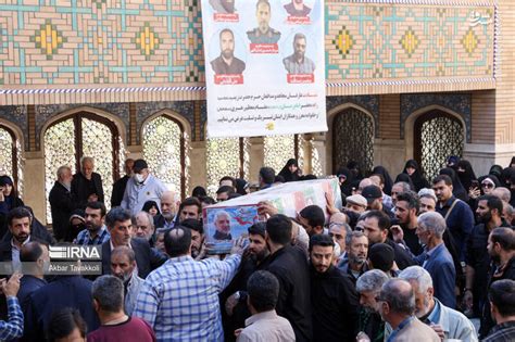 مشرق نیوز عکس تشییع پیکر شهید محمد هادی حاج رحیمی در تهران