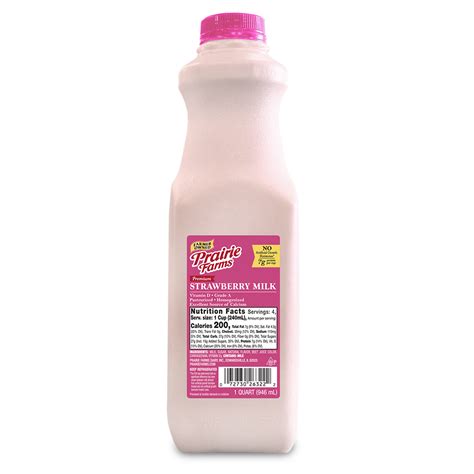 Premium Strawberry Milk Prairie Farms Dairy Inc