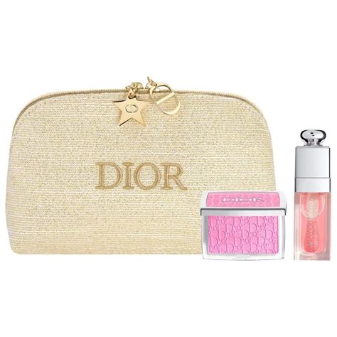 Dior Lip And Cheek Pink Glow Ritual Set Rituals Set Makeup Bag Dior