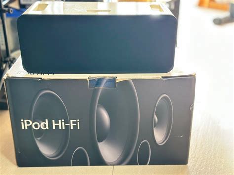 Rare Apple IPod HiFi Speaker Full Set With Box Audio Soundbars Speakers Amplifiers On Carousell