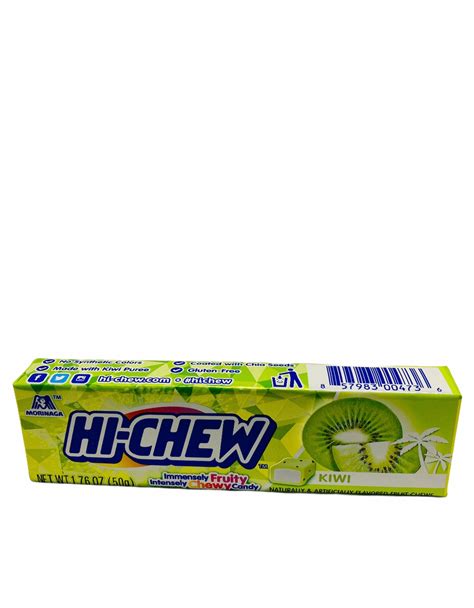Hi Chew Sensationally Chewy Japanese Fruit Candy Kiwi 1 76 Ounce Filipino Grocery Asian