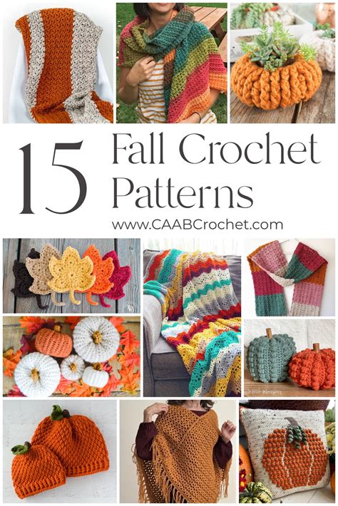 Fall Crochet Patterns 40 Free Autumn Themed Crochet Patterns