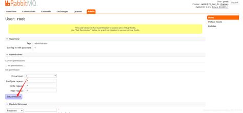 rabbitmq 添加用户 删除用户，权限控制 rabbitmq 只读账号创建 csdn博客