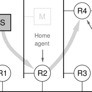 Basic Architecture Of The IETF Mobile IP Protocol Download Scientific Diagram