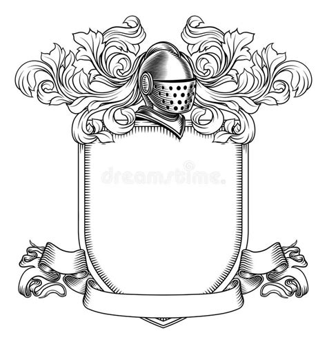 Knight Printable Shield